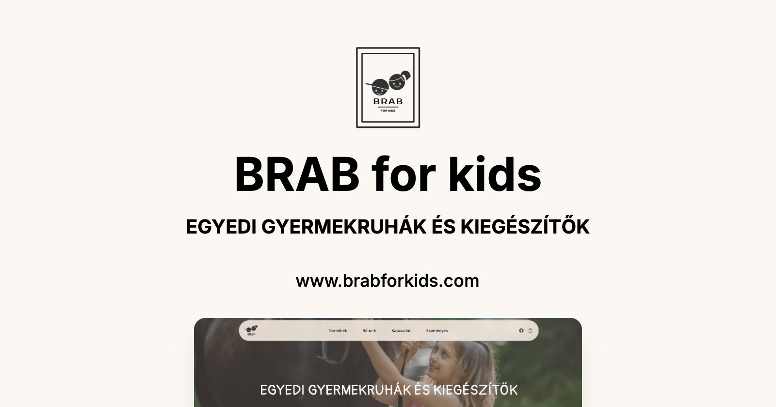 BRAB for kids